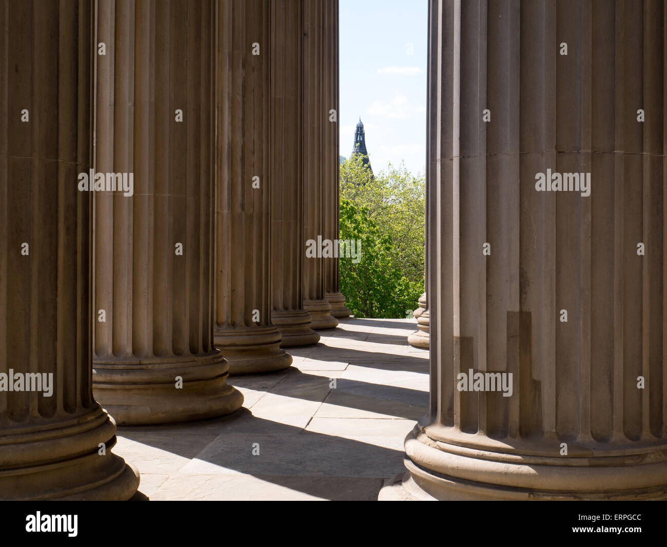 Corinthian columns at St George's Hall, Liverpool Stock Photo - Alamy