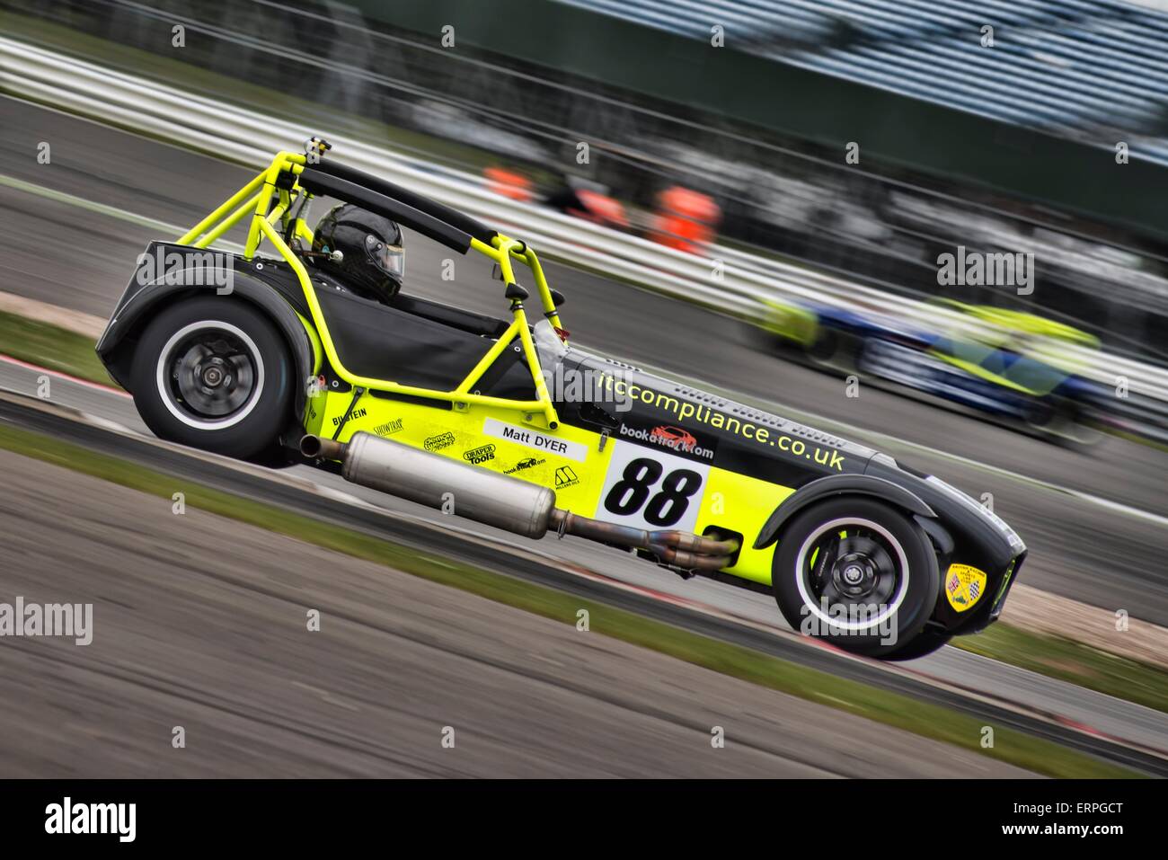 Racing at Silverstone Stock Photo - Alamy