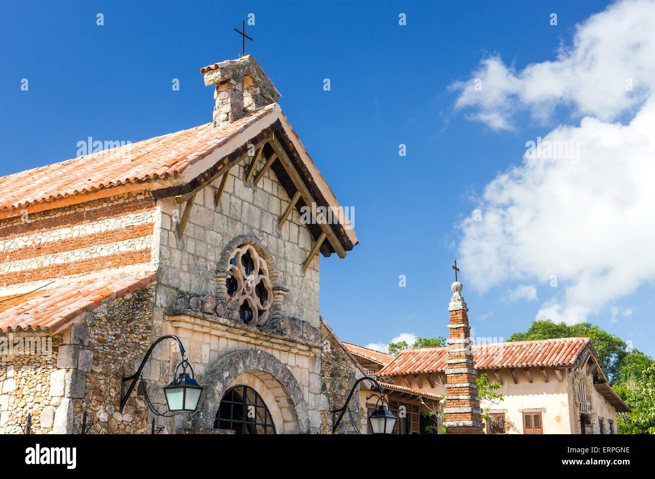 Beautiful small church in Casa de Campo village, Dominican Republic ...