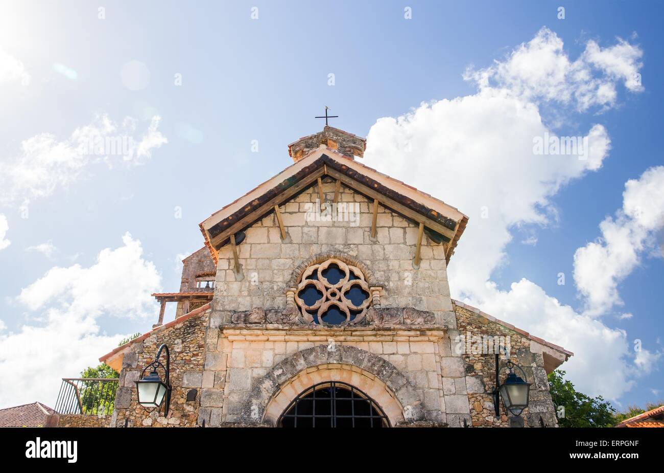 Beautiful small church in Casa de Campo village, Dominican Republic ...