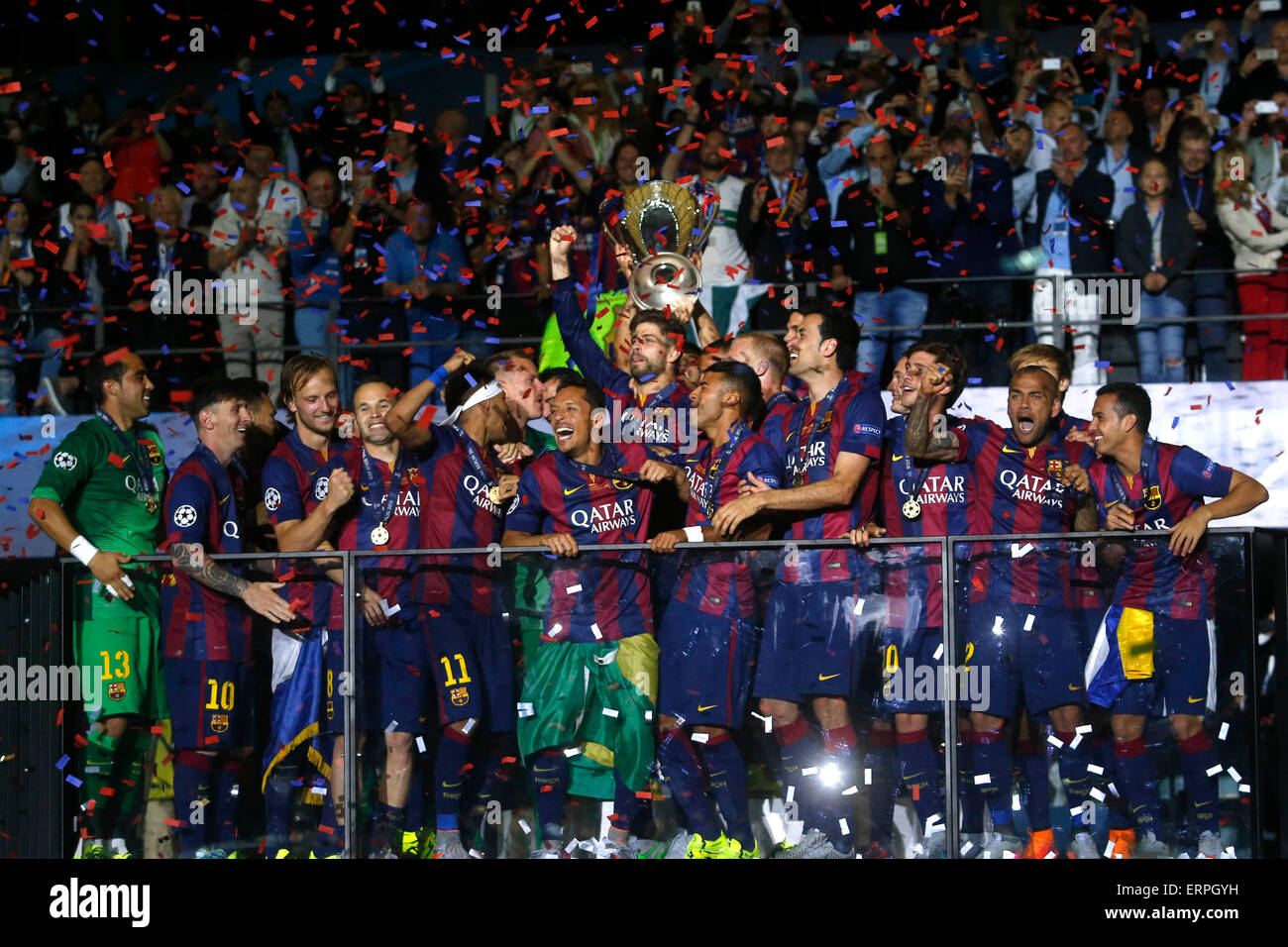 Berlin (Germany). 06 June 2015. Football / Soccer: Uefa Champions ...