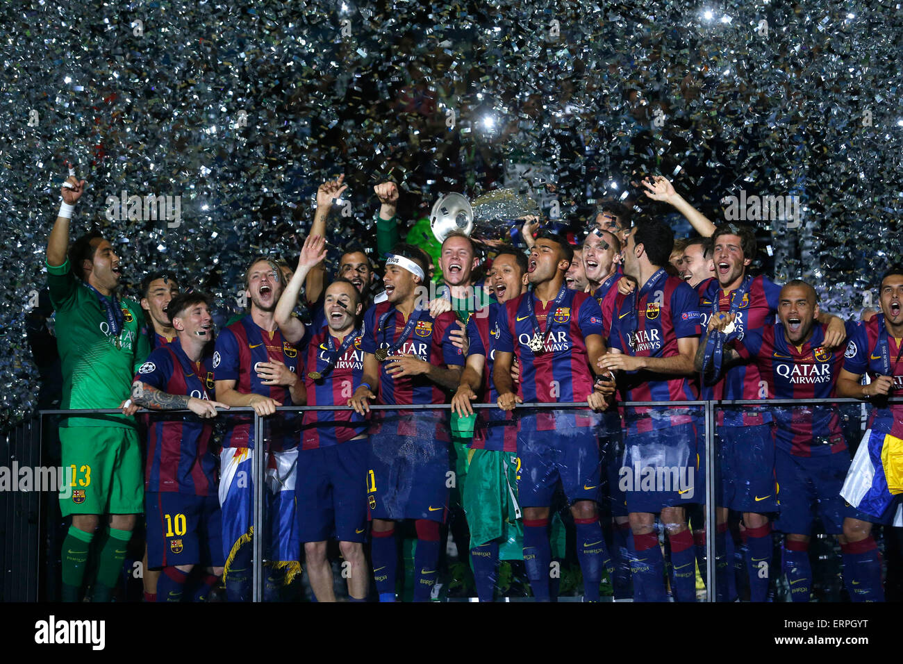Berlin (Germany). 06 June 2015. Football / Soccer: Uefa Champions ...