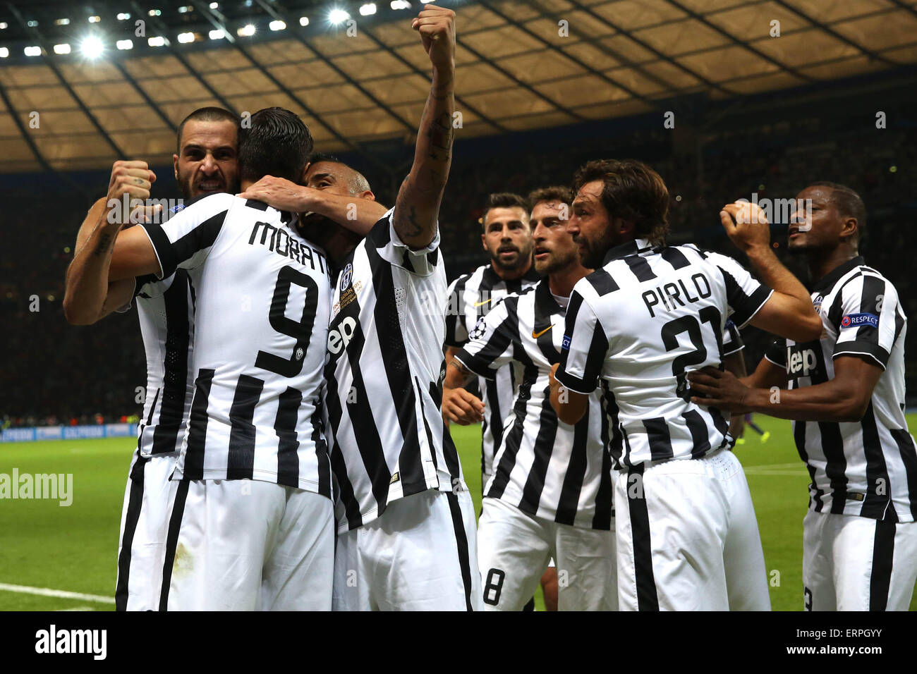 Berlin (Germany). 06 June 2015. Football / Soccer: Uefa Champions ...