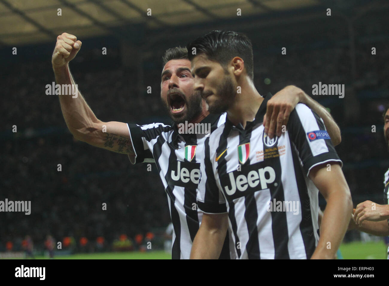 Berlin (Germany). 06 June 2015. Football / Soccer: Uefa Champions ...