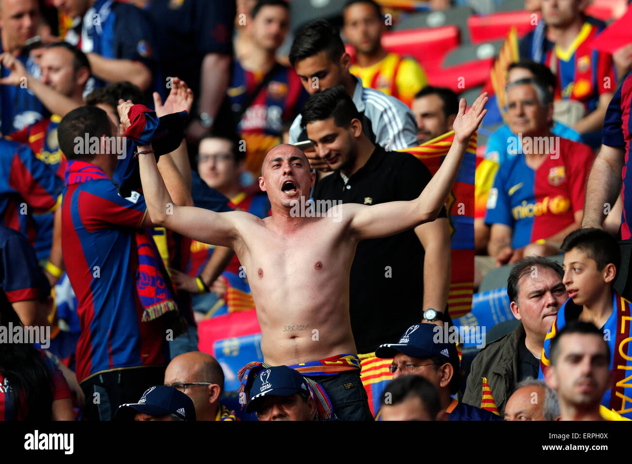 Berlin (Germany). 06 June 2015. Football / Soccer: Uefa Champions ...