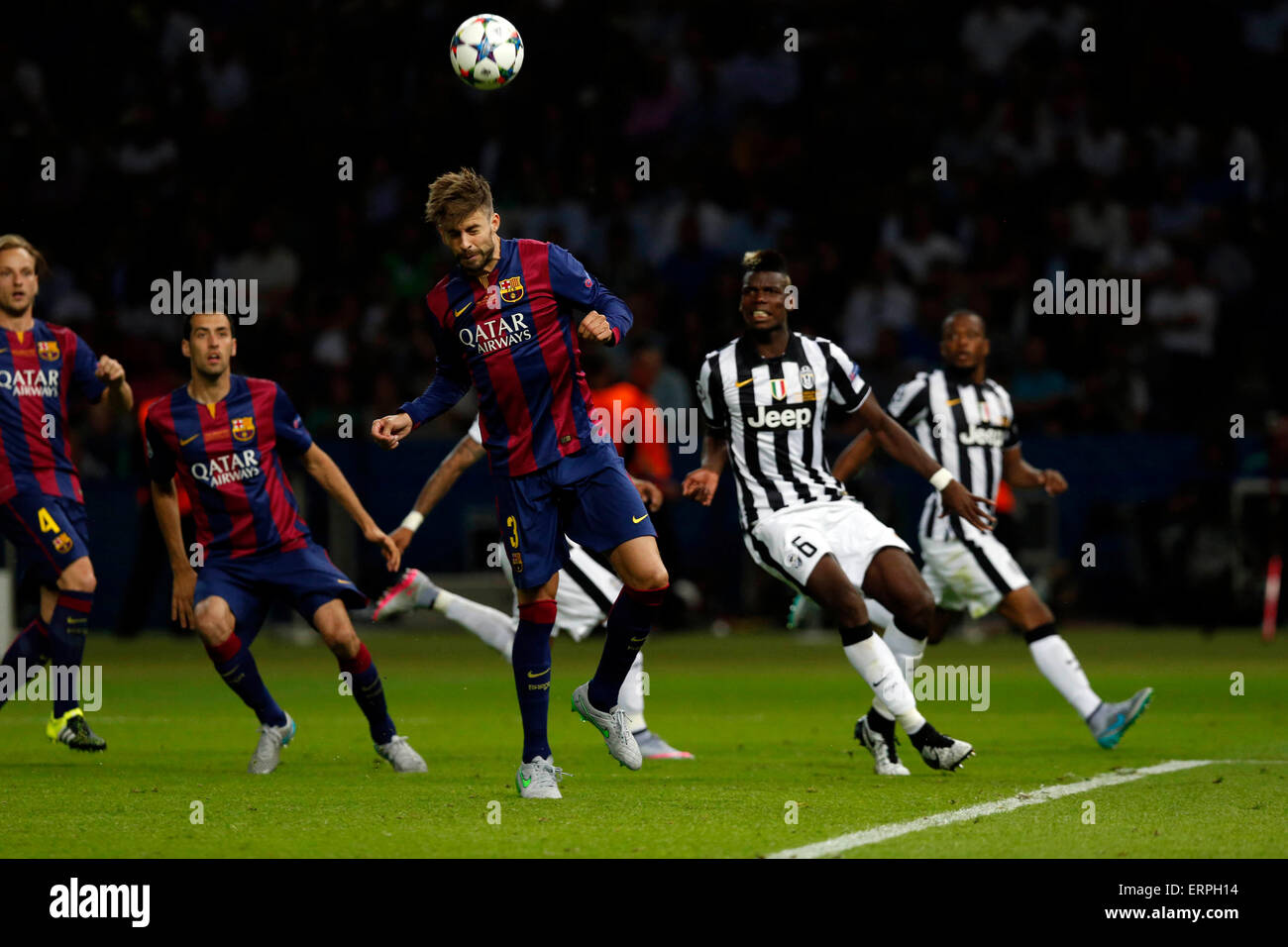 Berlin (Germany). 06 June 2015. Football / Soccer: Uefa Champions ...