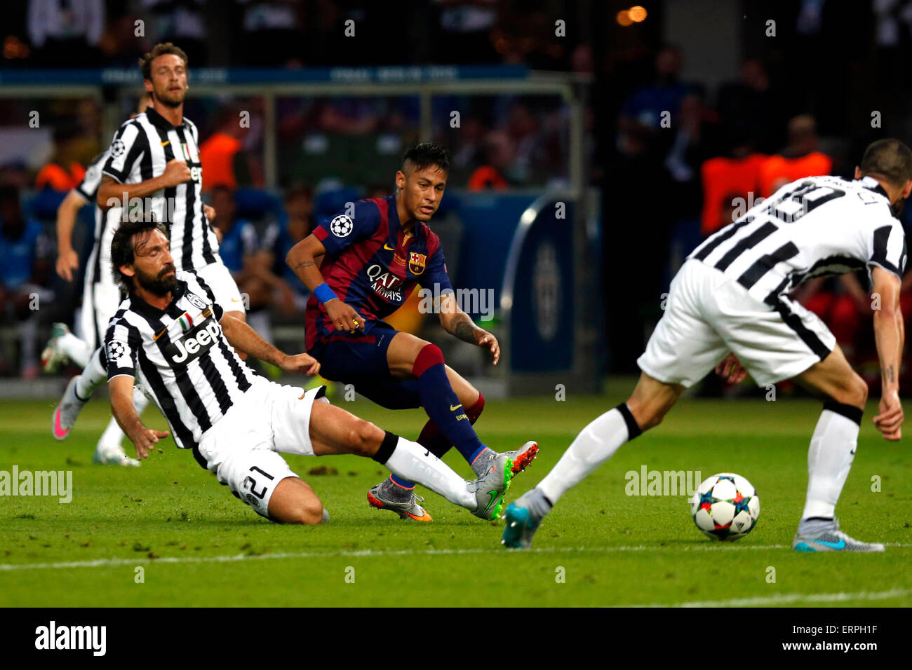 Berlin (Germany). 06 June 2015. Football / Soccer: Uefa Champions ...