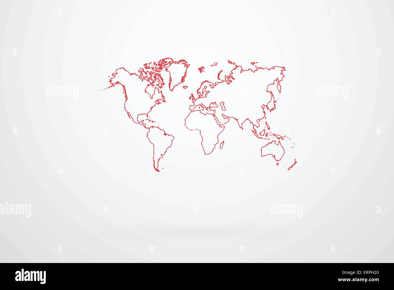 World Map Borders Vector Stock Vector Image & Art - Alamy