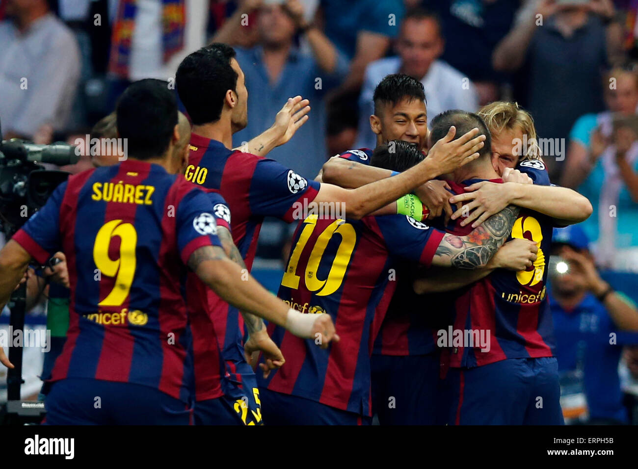 Berlin (Germany). 06 June 2015. Football / Soccer: Uefa Champions ...