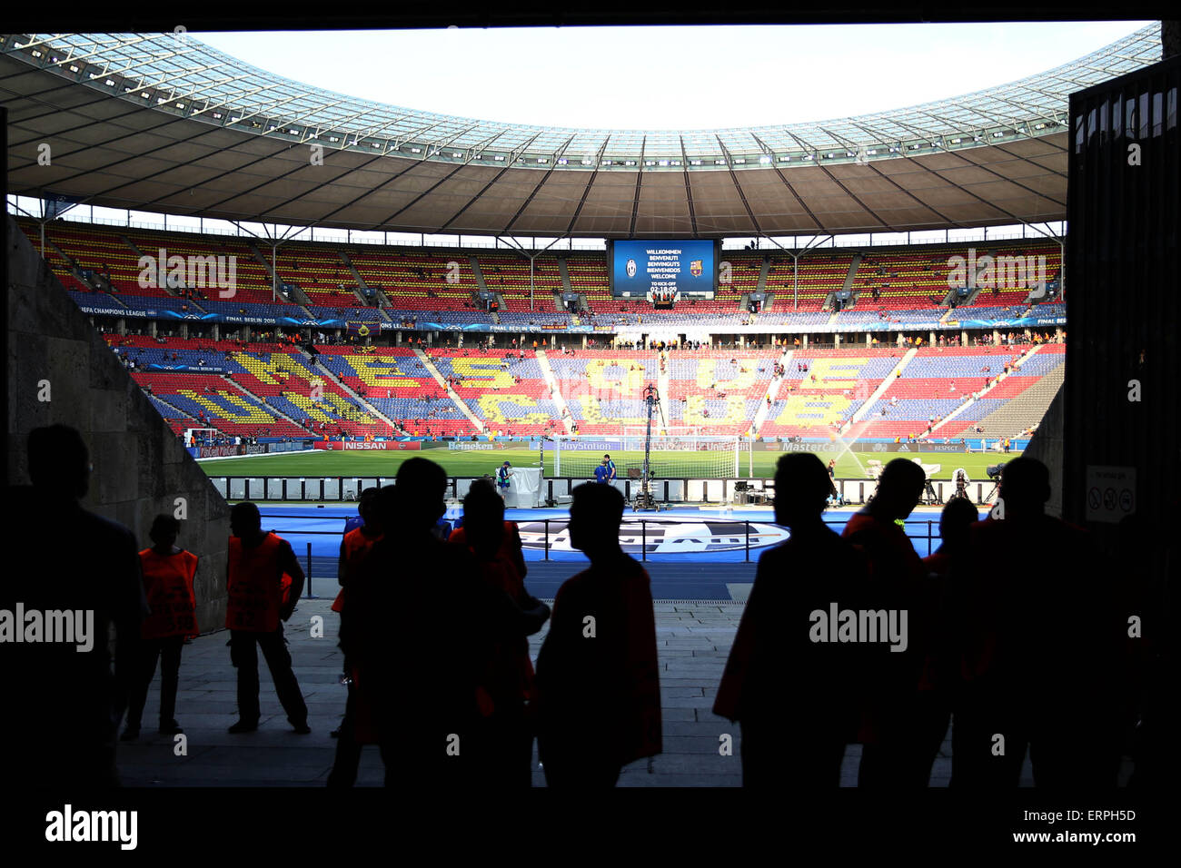 Berlin (Germany). 06 June 2015. Football / Soccer: Uefa Champions ...