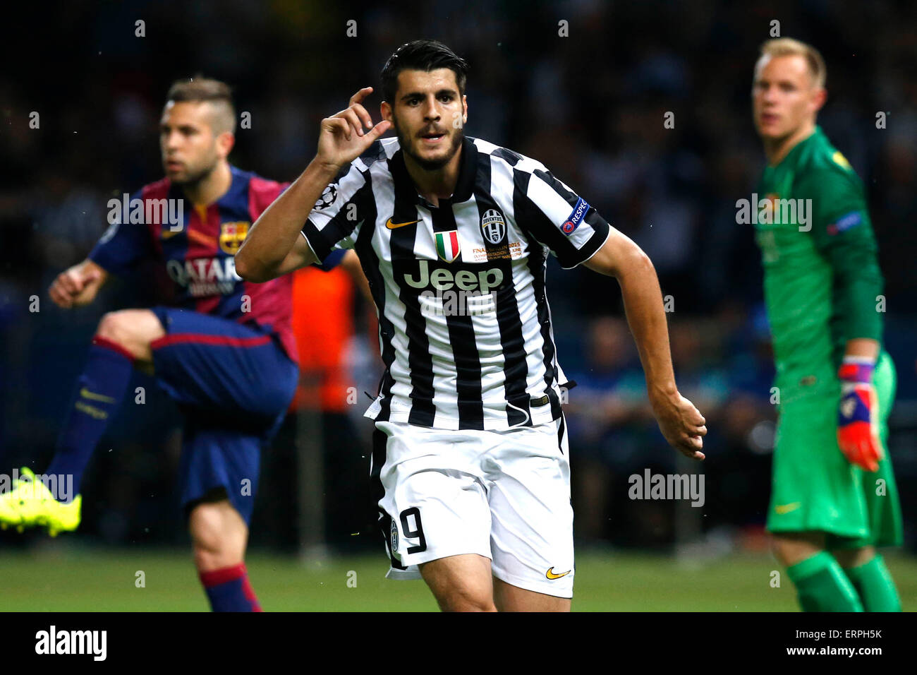 Berlin (Germany). 06 June 2015. Football / Soccer: Uefa Champions ...