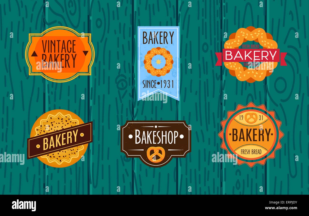 Retro Bakery Logo