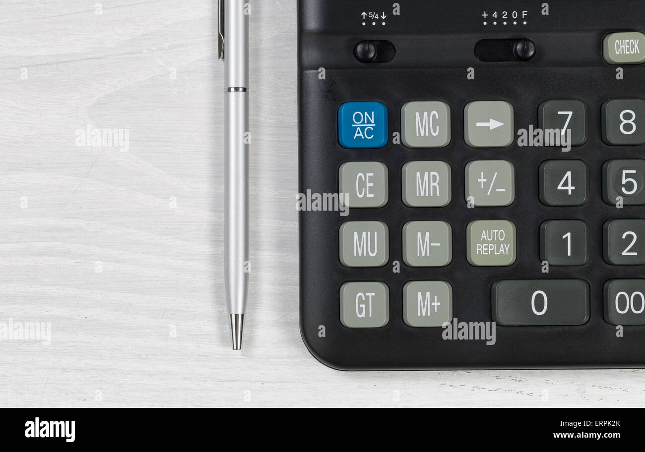 Desk top calculator hi-res stock photography and images - Alamy