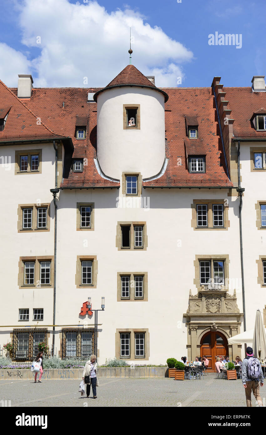 Buildings and Architecture, Stuttgart, Square, Stuttgart Germany Stock ...
