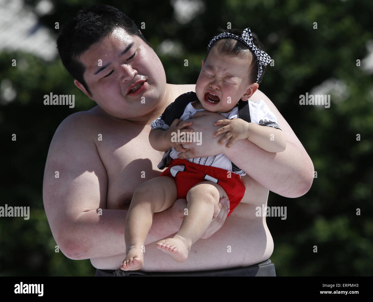 Sumo babies hi-res stock photography and images - Alamy