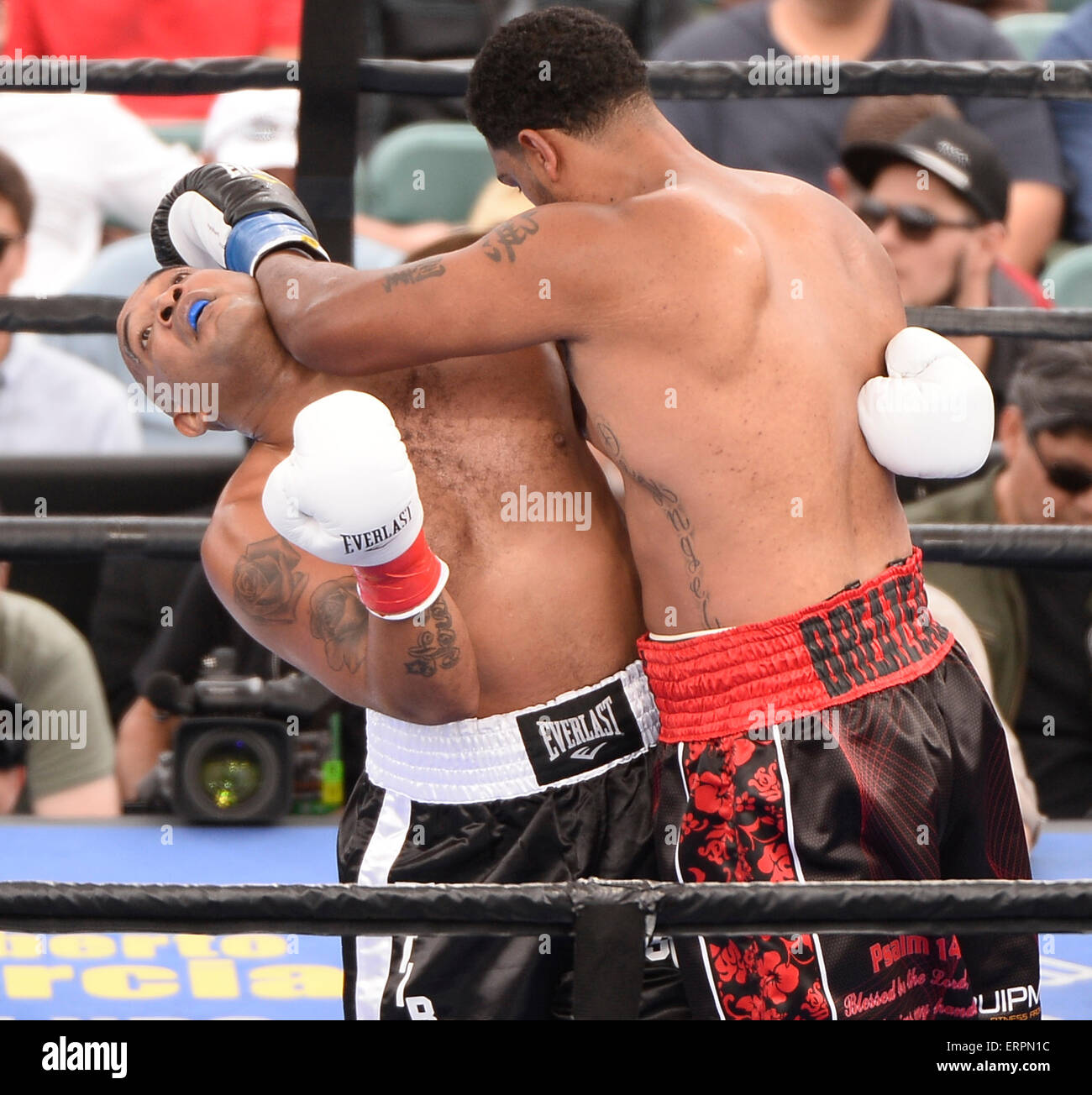 Carson, USA. 6th June, 2015. Former 2012 U.S. Olympian Dominic ...