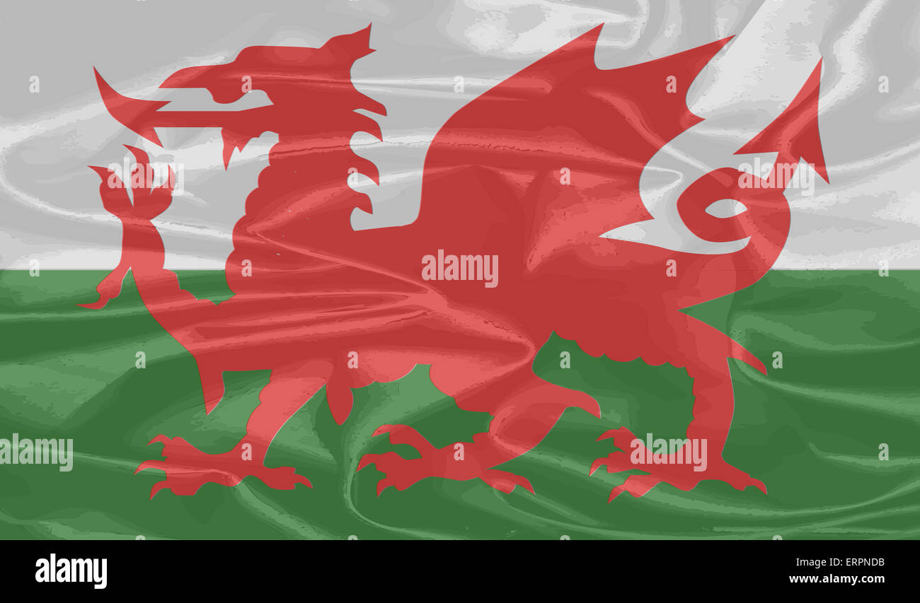 Red dragon welsh national hi-res stock photography and images - Alamy