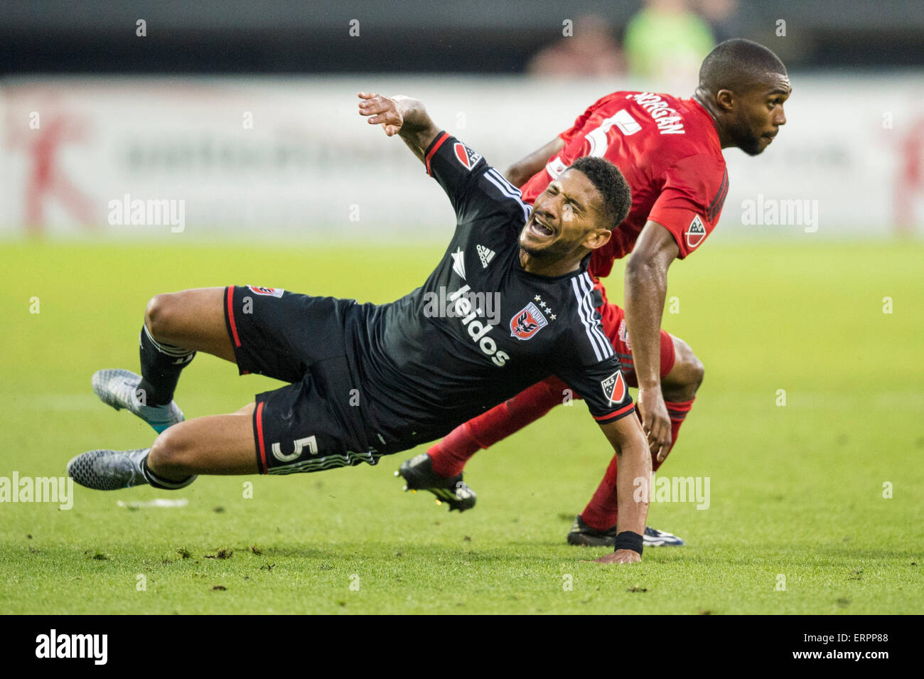 Washington, DC, USA. 6th June, 2015. DC United D Sean Franklin (5 ...