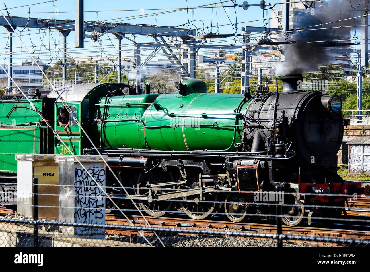 Sydney, Austarlia. 7th June, 2015. The Great Train Race from Central to ...