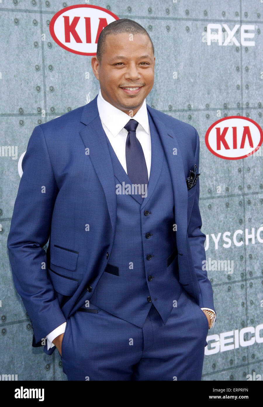Terrence Howard at the 2015 Spike TV's Guys Choice Awards held at the ...
