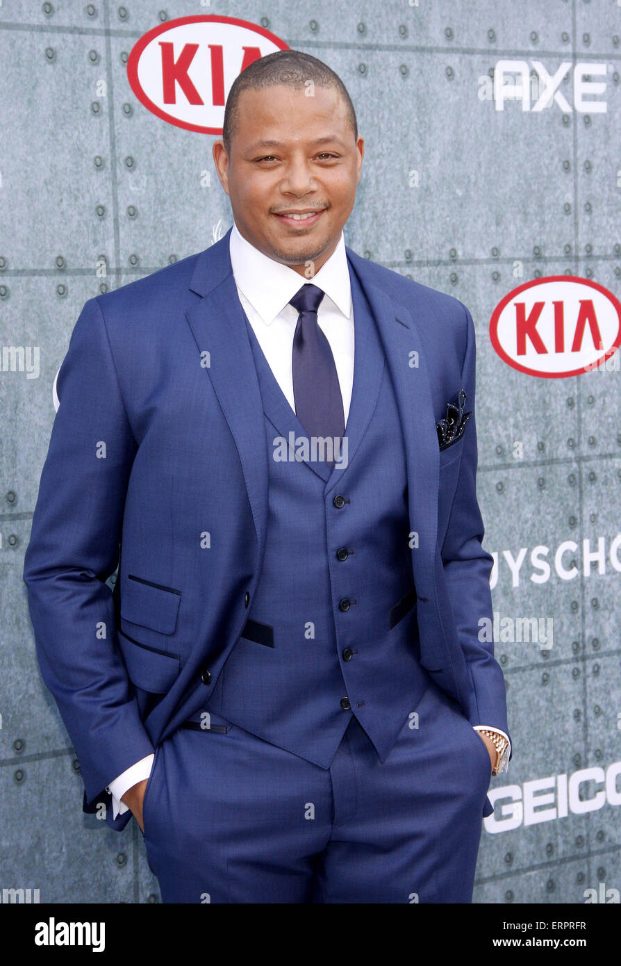 Terrence Howard at the 2015 Spike TV's Guys Choice Awards held at the ...