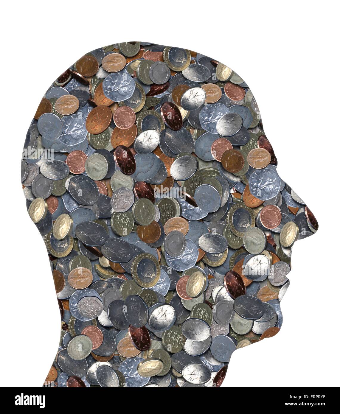 Human head shape hi-res stock photography and images - Alamy