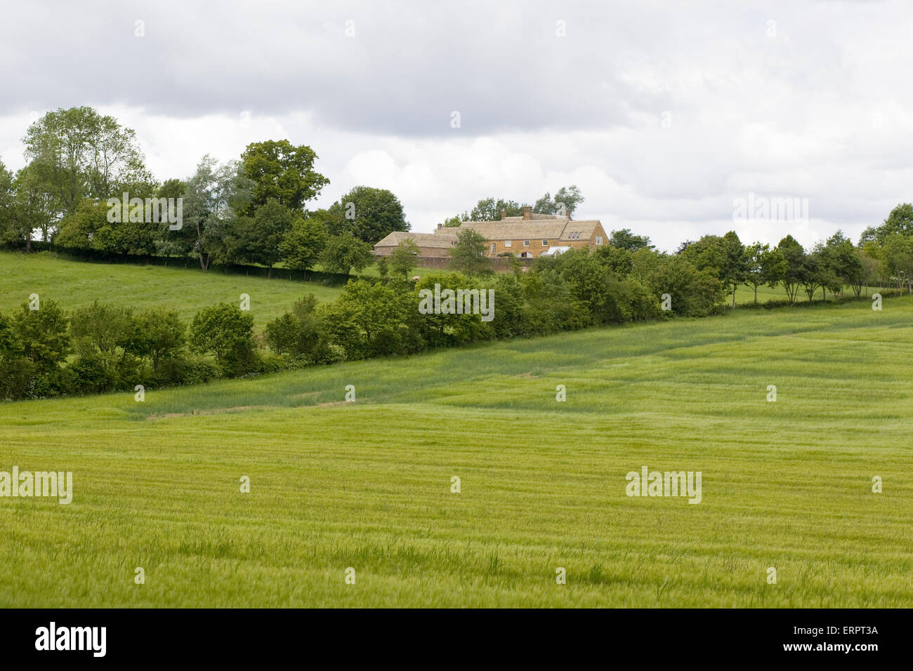 Farmhouse in the English Countryside Stock Photo - Alamy