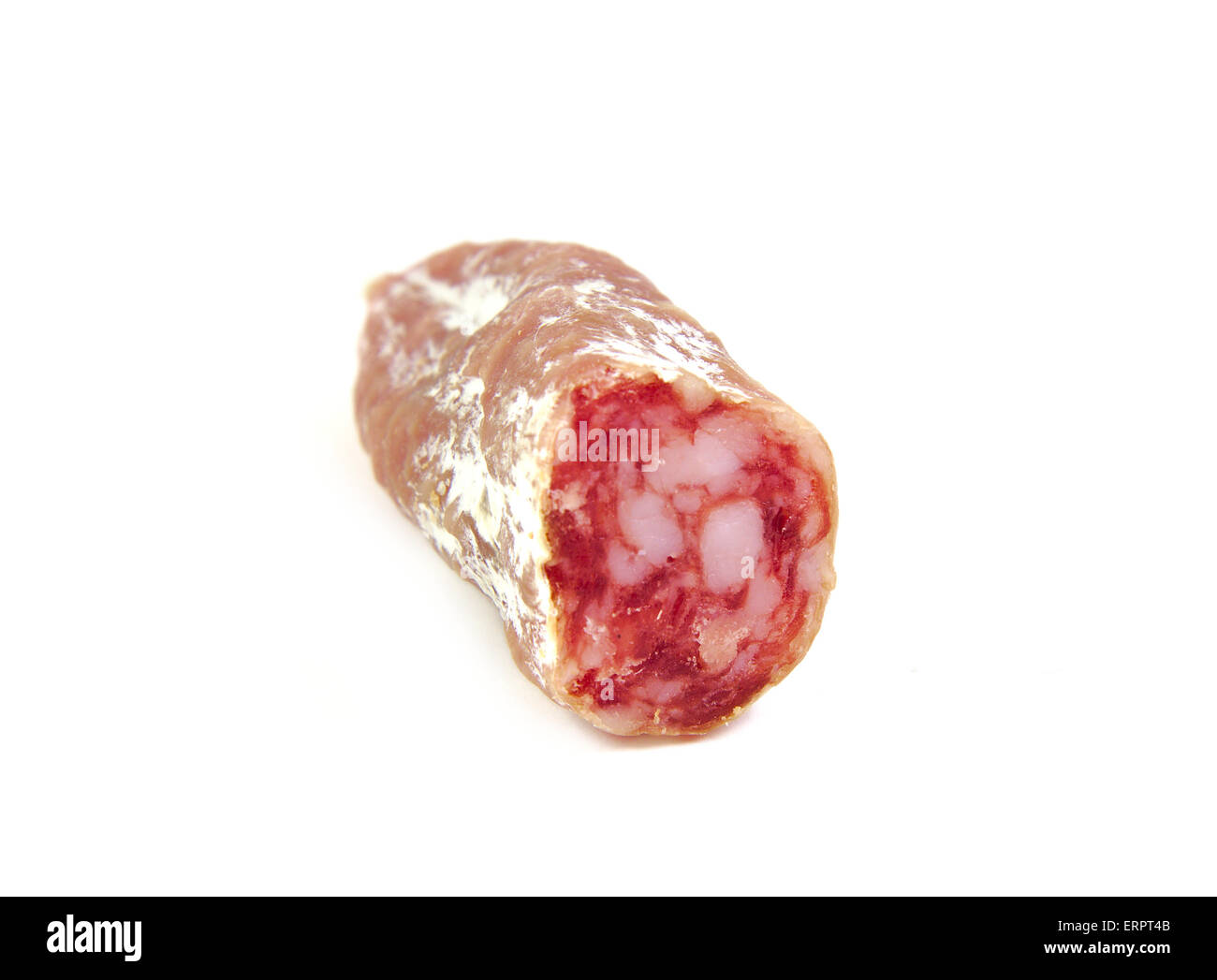 Traditional spanish fuet on Cut Out Stock Images & Pictures - Alamy