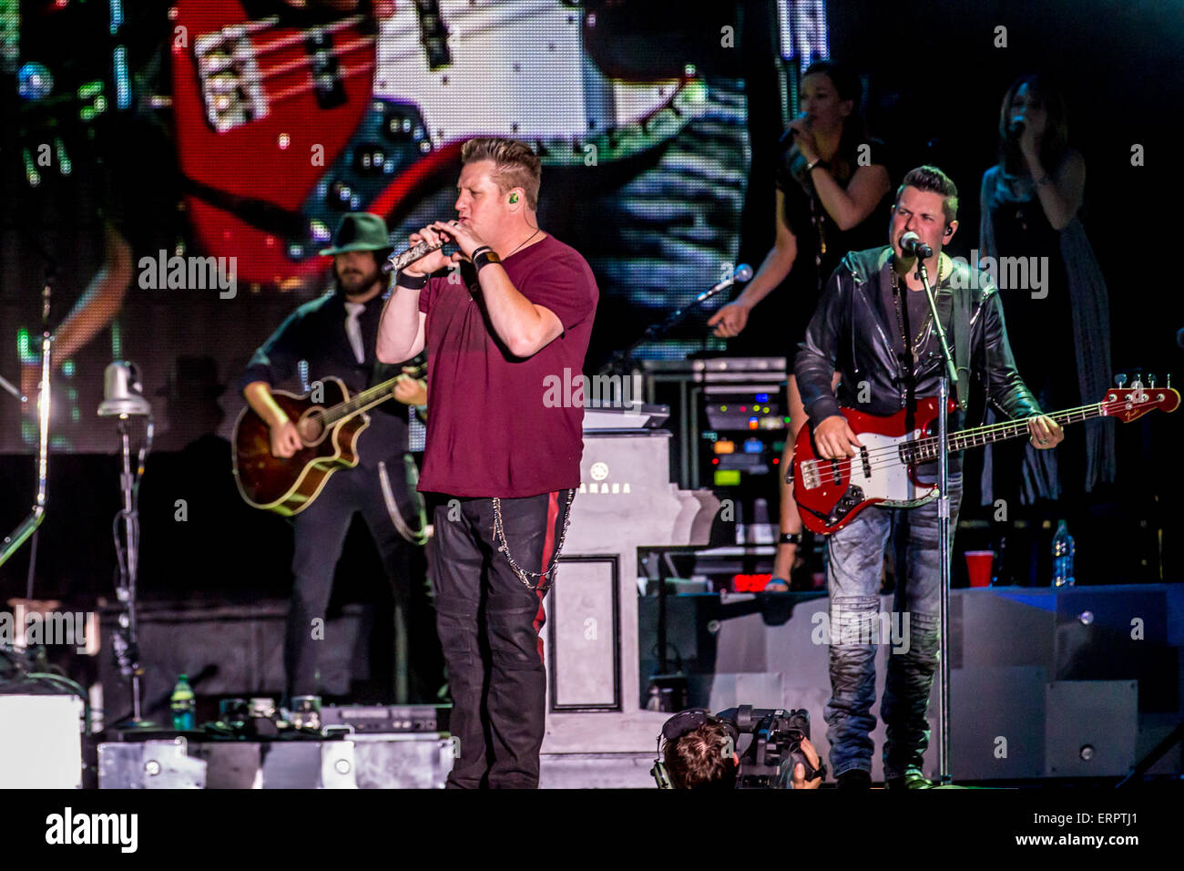Detroit, Michigan, USA. 6th June, 2015. RASCAL FLATTS performs at The ...