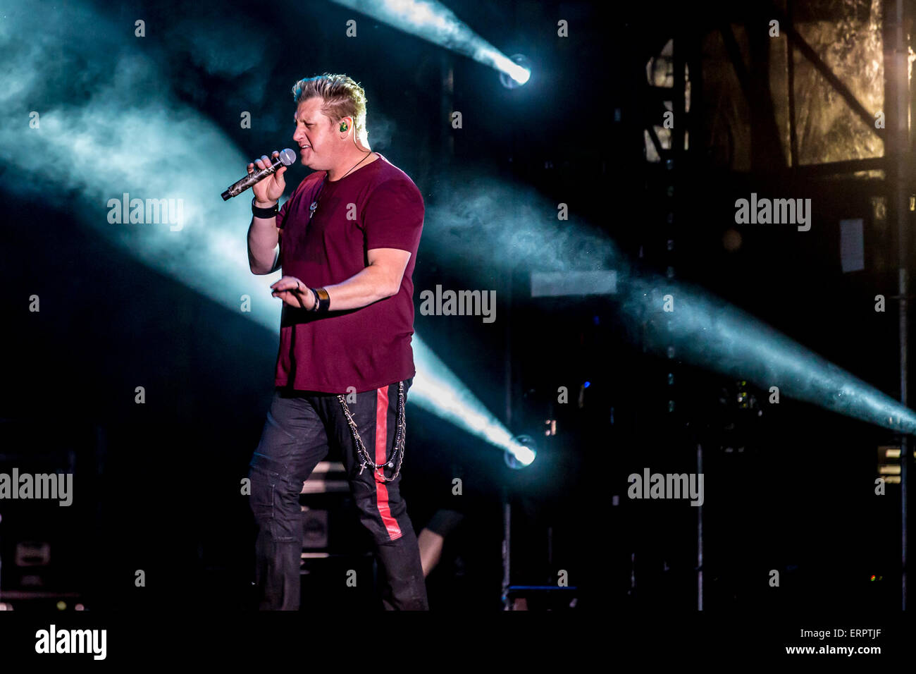 Detroit, Michigan, USA. 6th June, 2015. RASCAL FLATTS performs at The ...