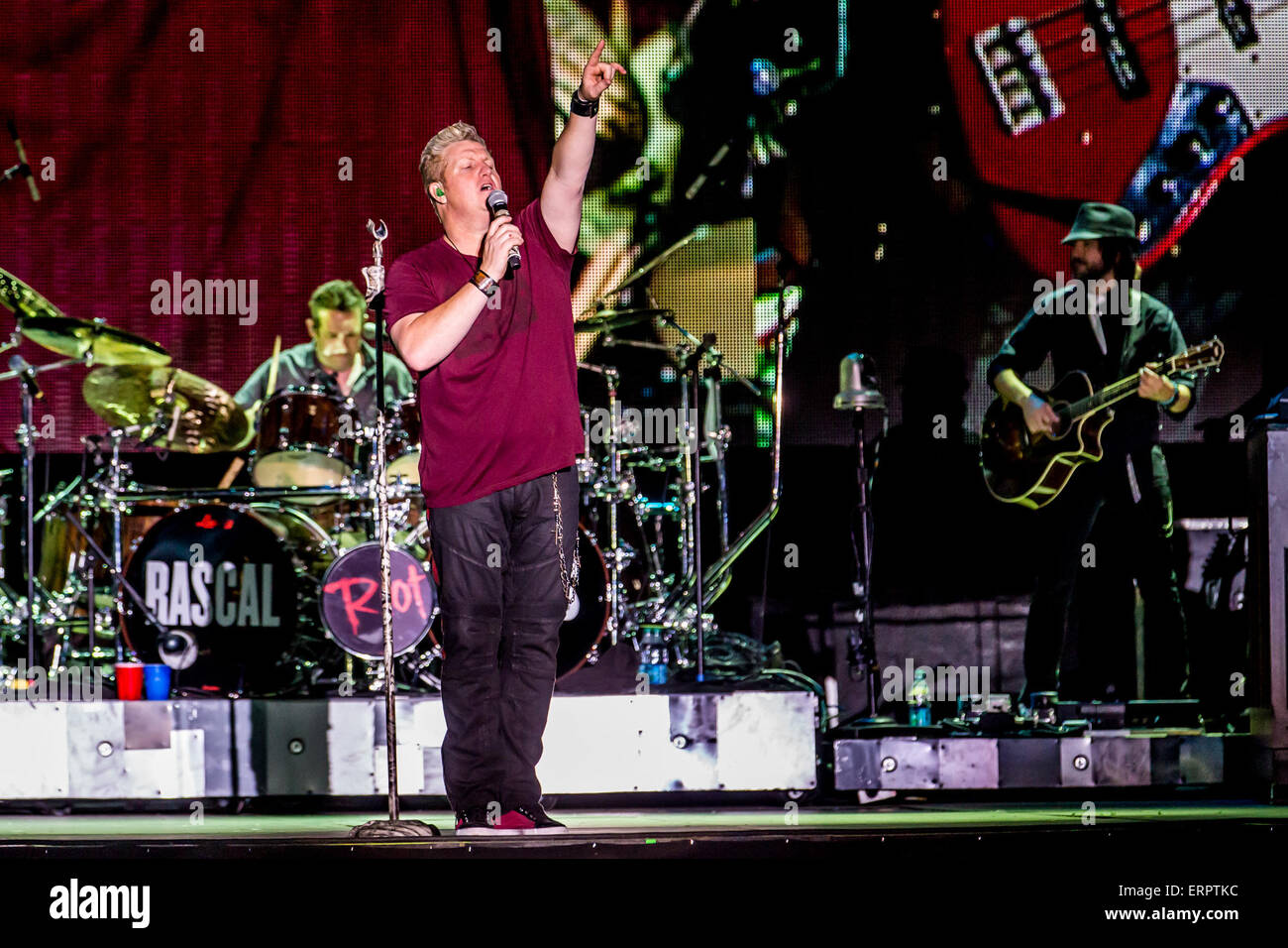 Detroit, Michigan, USA. 6th June, 2015. RASCAL FLATTS performs at The ...