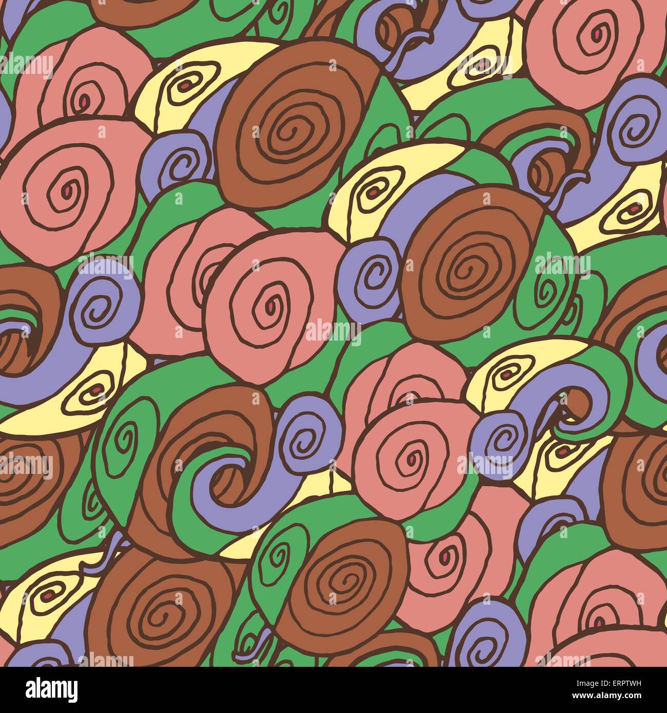 Seamless abstract filled pattern with pepper - Vector Illustration ...