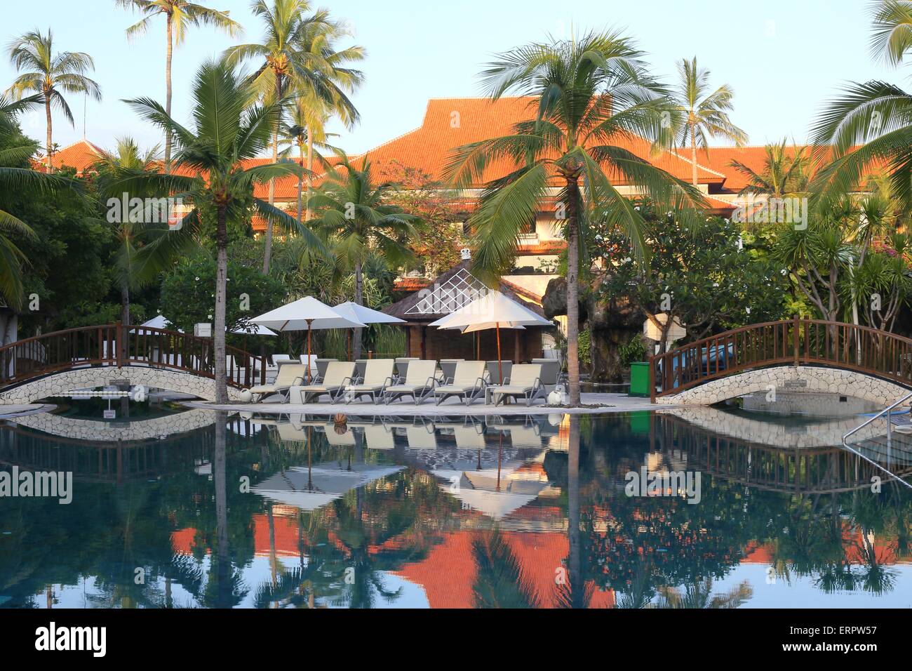 A beautiful and luxurious hotel resort in Indonesia Stock Photo - Alamy