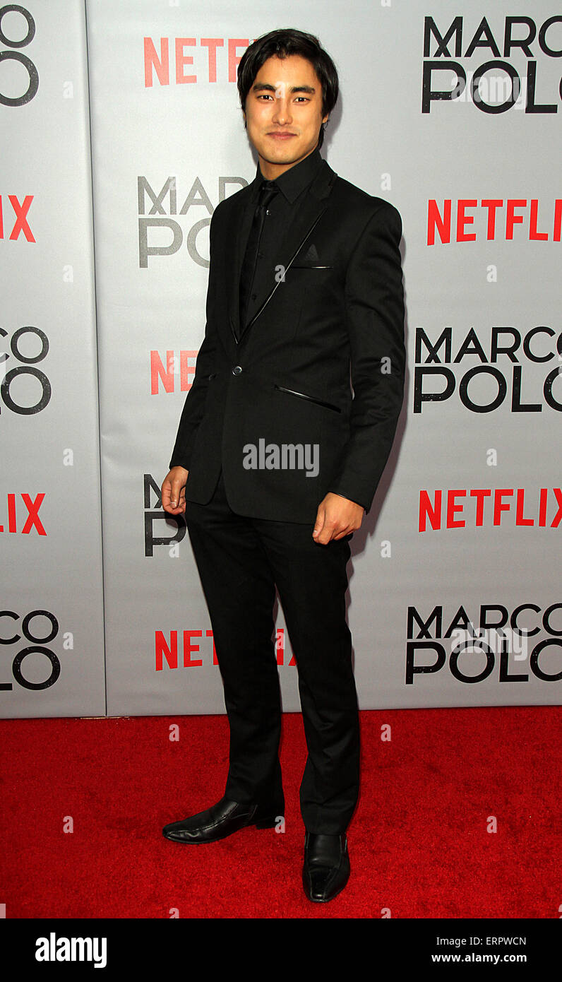New York premiere of 'Marco Polo' at AMC Lincoln Square - Arrivals ...