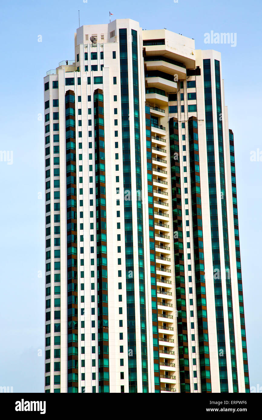 thailand bangkok office district palaces abstract modern building line ...