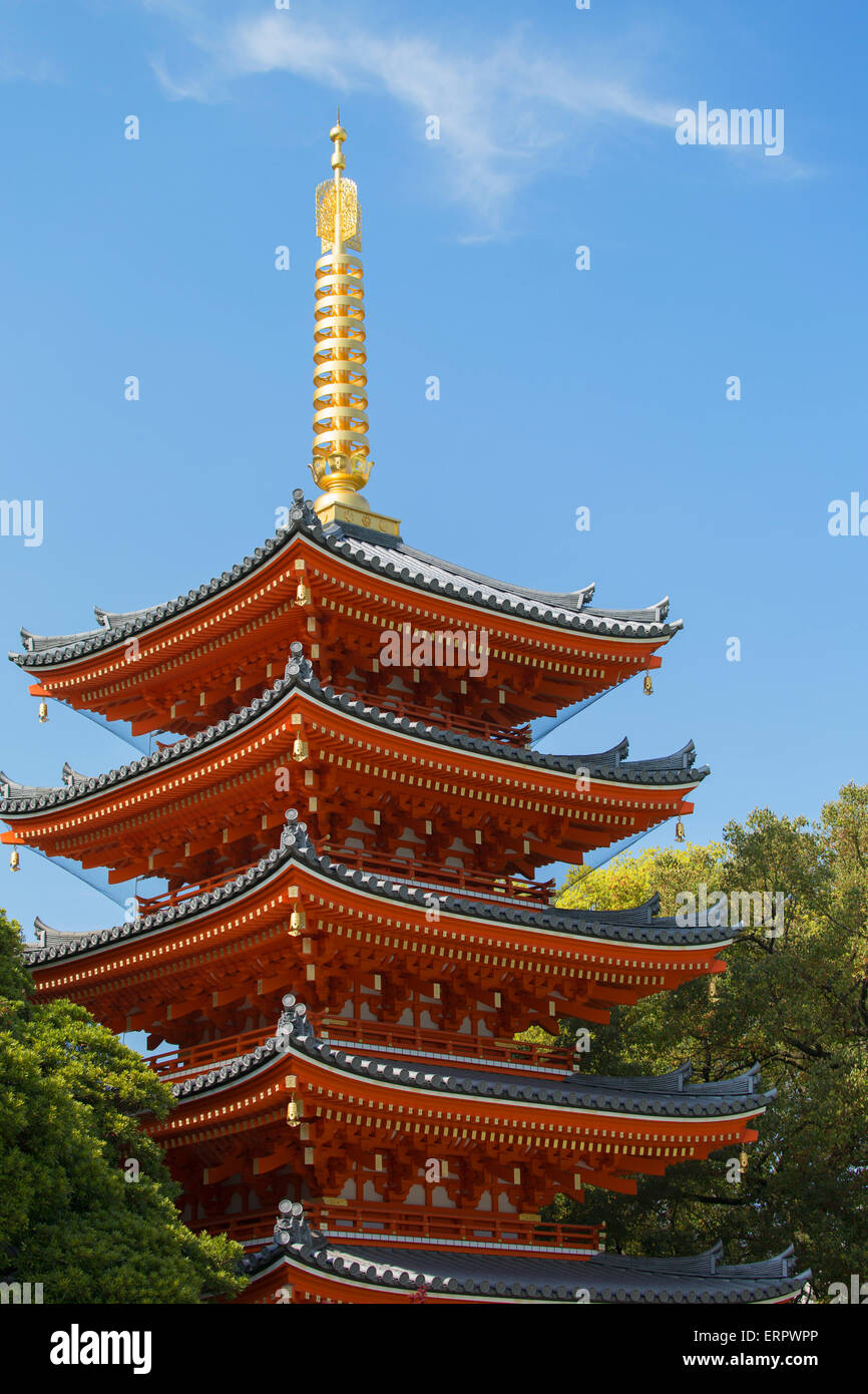 Pagoda at Tocho-ji Temple, Fukuoka, Kyushu, Japan Stock Photo - Alamy