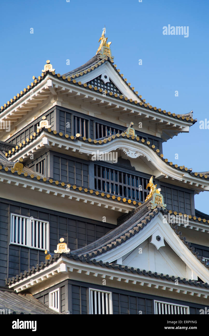 Okayama Castle, Okayama, Okayama Prefecture, Japan Stock Photo - Alamy