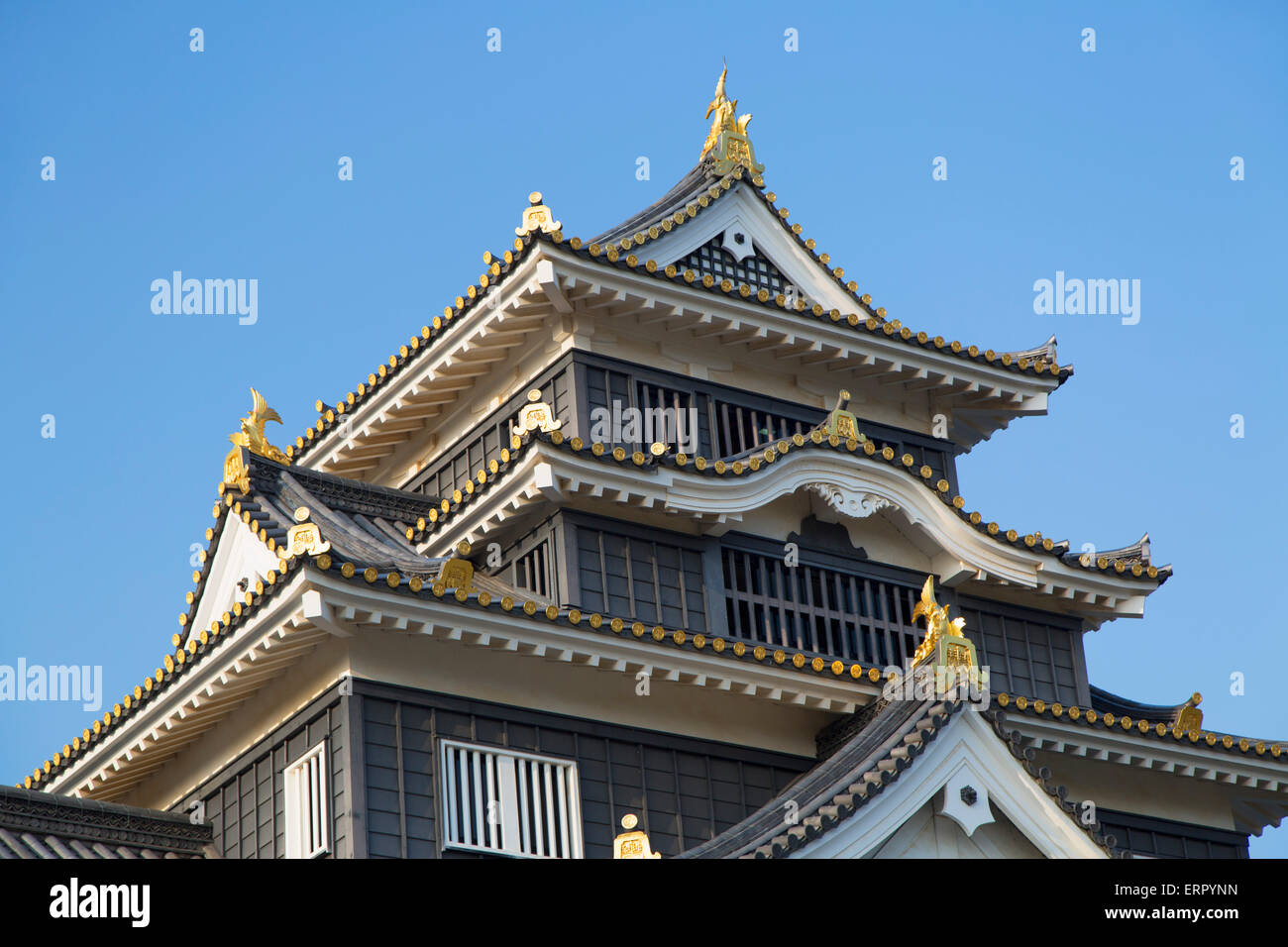 Okayama Castle, Okayama, Okayama Prefecture, Japan Stock Photo - Alamy