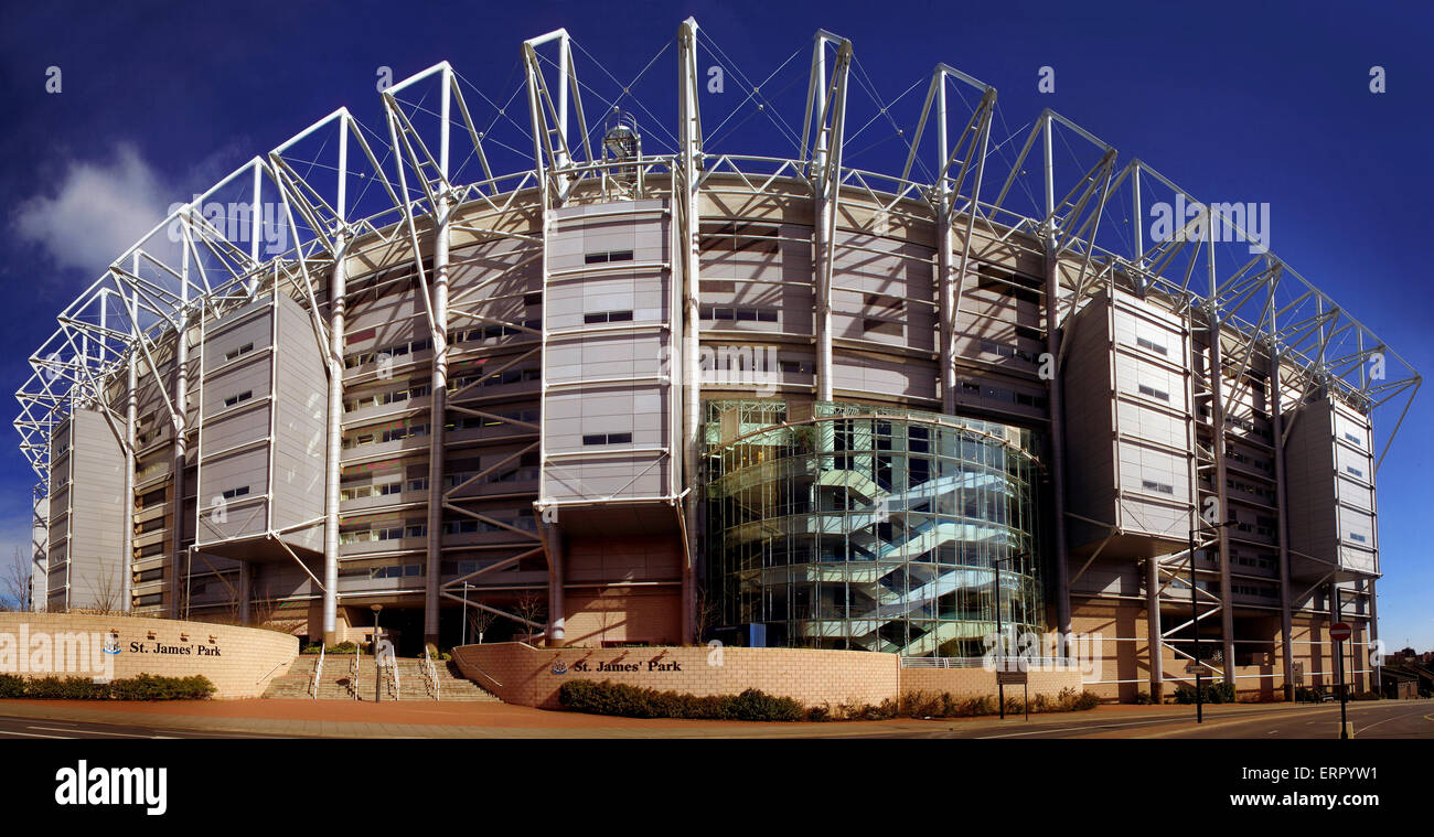 St james park stadium hi-res stock photography and images - Alamy