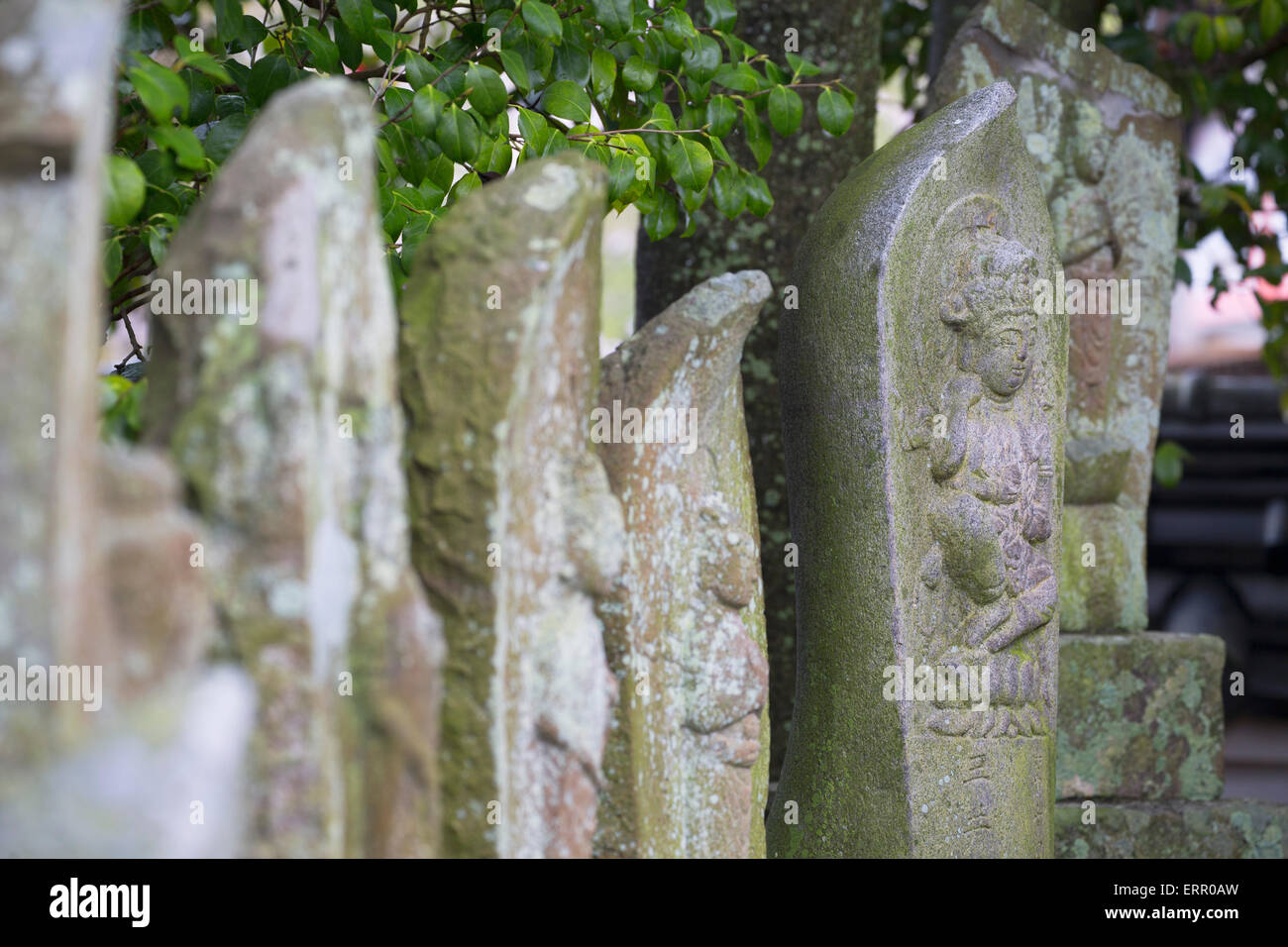 Statues at Yashima-ji, Takamatsu, Shikoku, Japan Stock Photo - Alamy