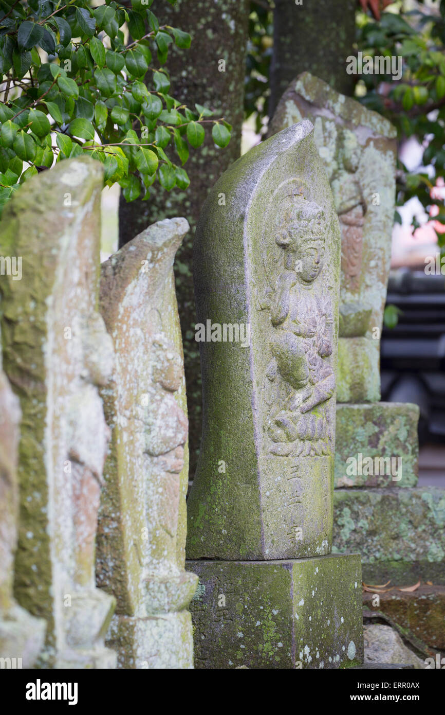 Statues at Yashima-ji, Takamatsu, Shikoku, Japan Stock Photo - Alamy