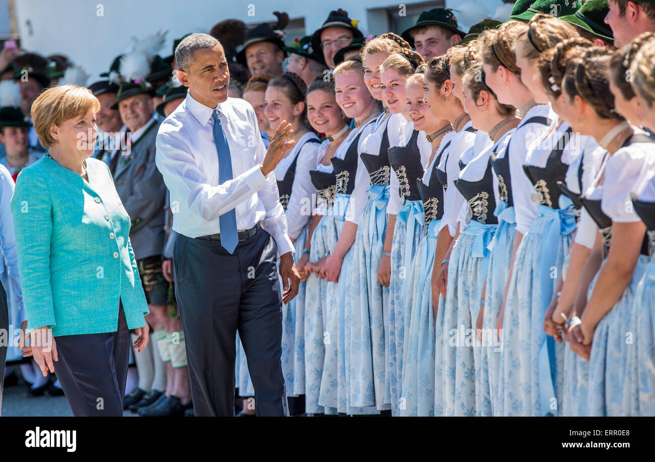 US President Barack Obama talks to members of the public in traditional ...