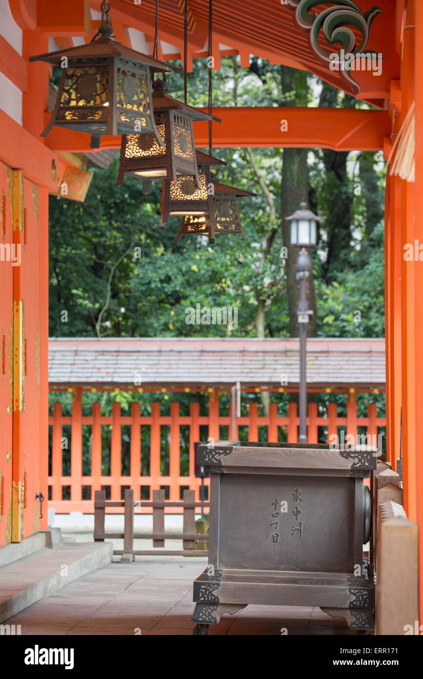 Sumiyoshi Temple, Fukuoka, Kyushu, Japan Stock Photo - Alamy