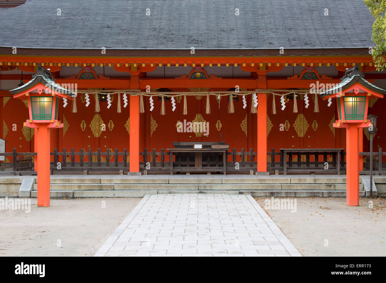 Sumiyoshi Temple, Fukuoka, Kyushu, Japan Stock Photo - Alamy