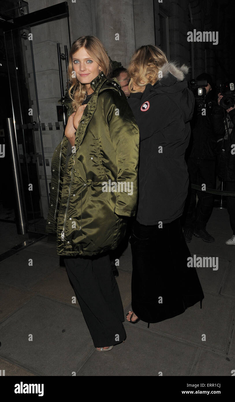 Victoria's Secret Models arriving back at their hotel Featuring ...