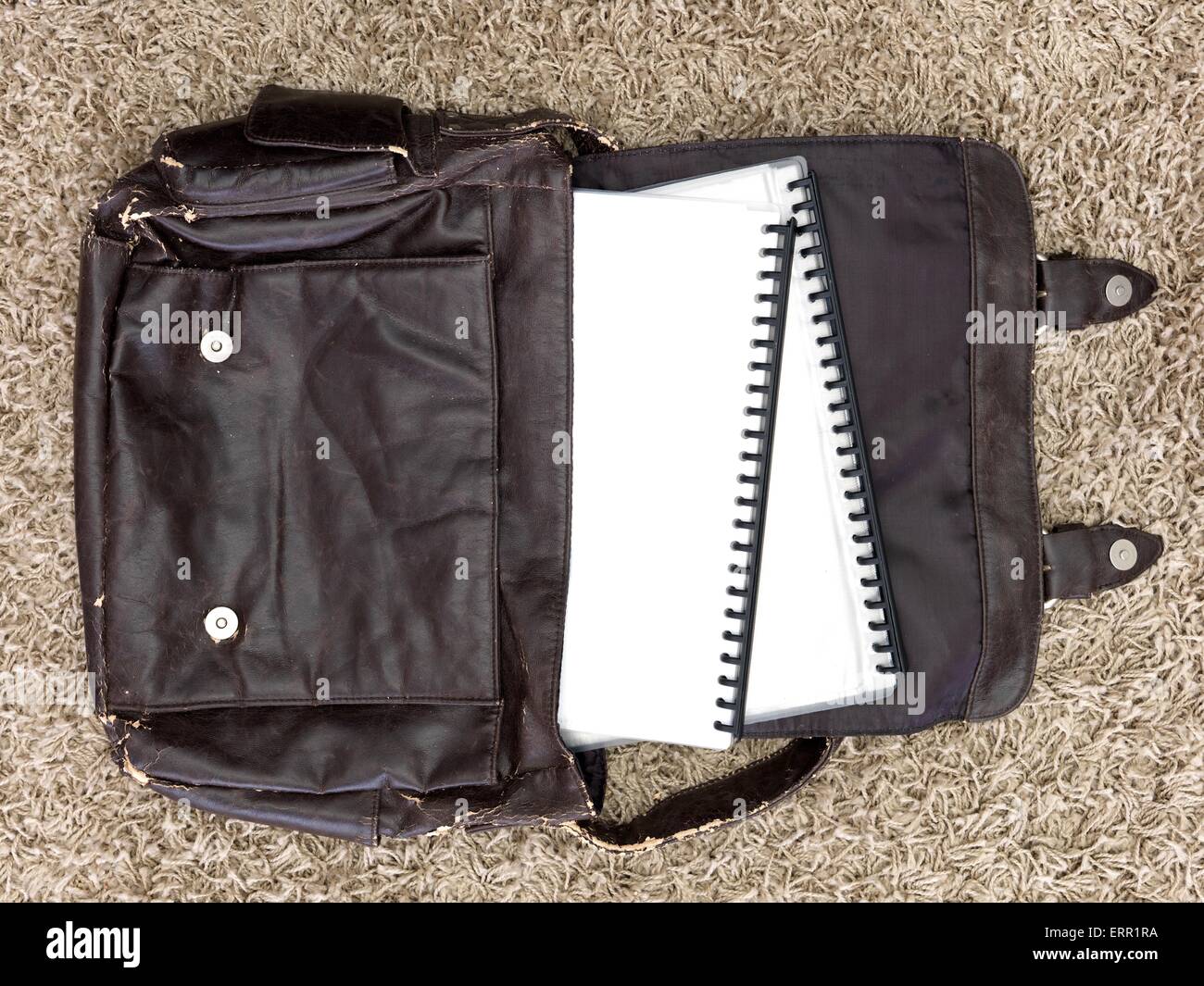 A close up shot of a gents shoulder bag Stock Photo - Alamy