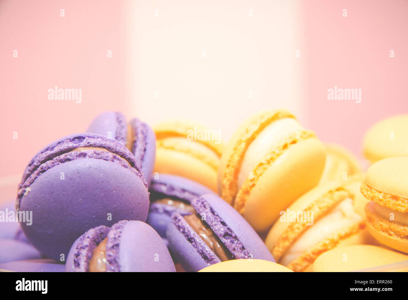 Purple macarons hi-res stock photography and images - Alamy