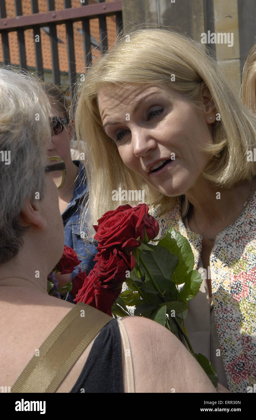 COPENAHGEN /DENAMRK 07 June 2015 Me.Helle Thorning-Schmidt on her re ...
