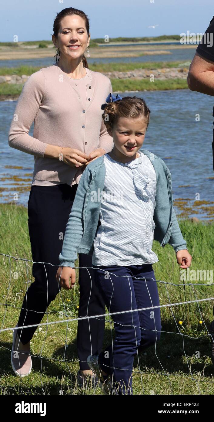 Danish Crown Princess Mary and her daughter Princess Isabella are ...