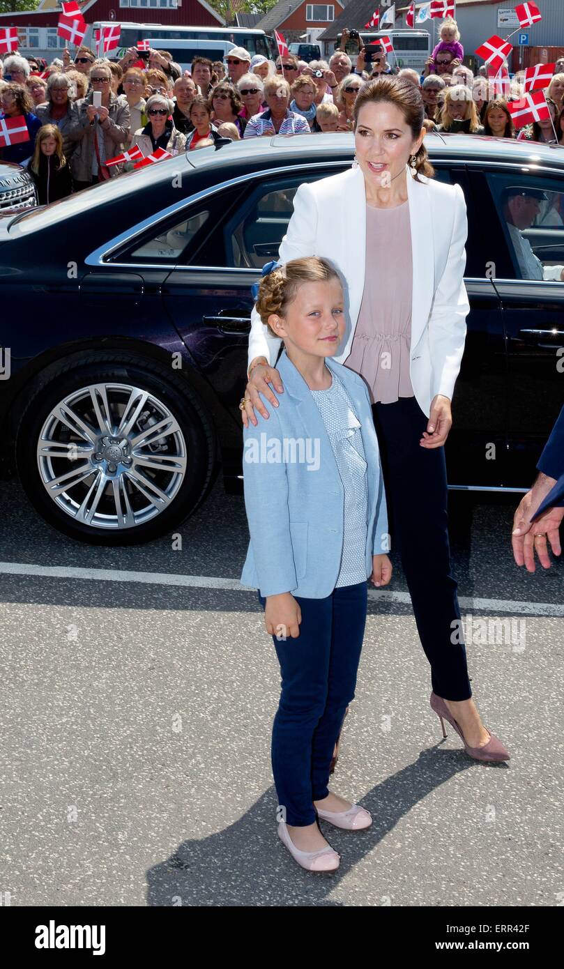 Danish Crown Princess Mary and her daughter Princess Isabella are ...